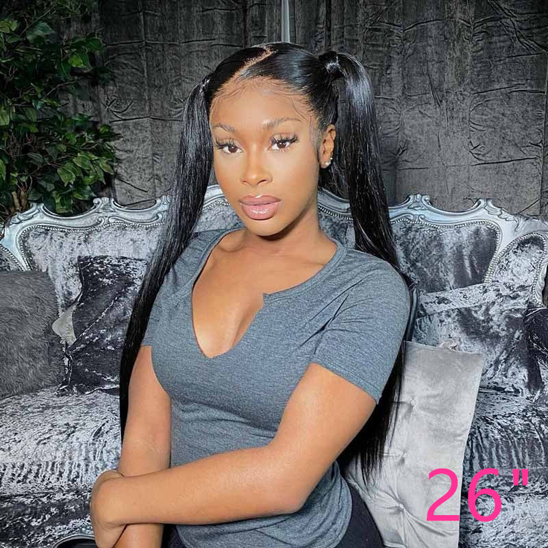 Home Beeos HD Full Lace Wig Silky Str...